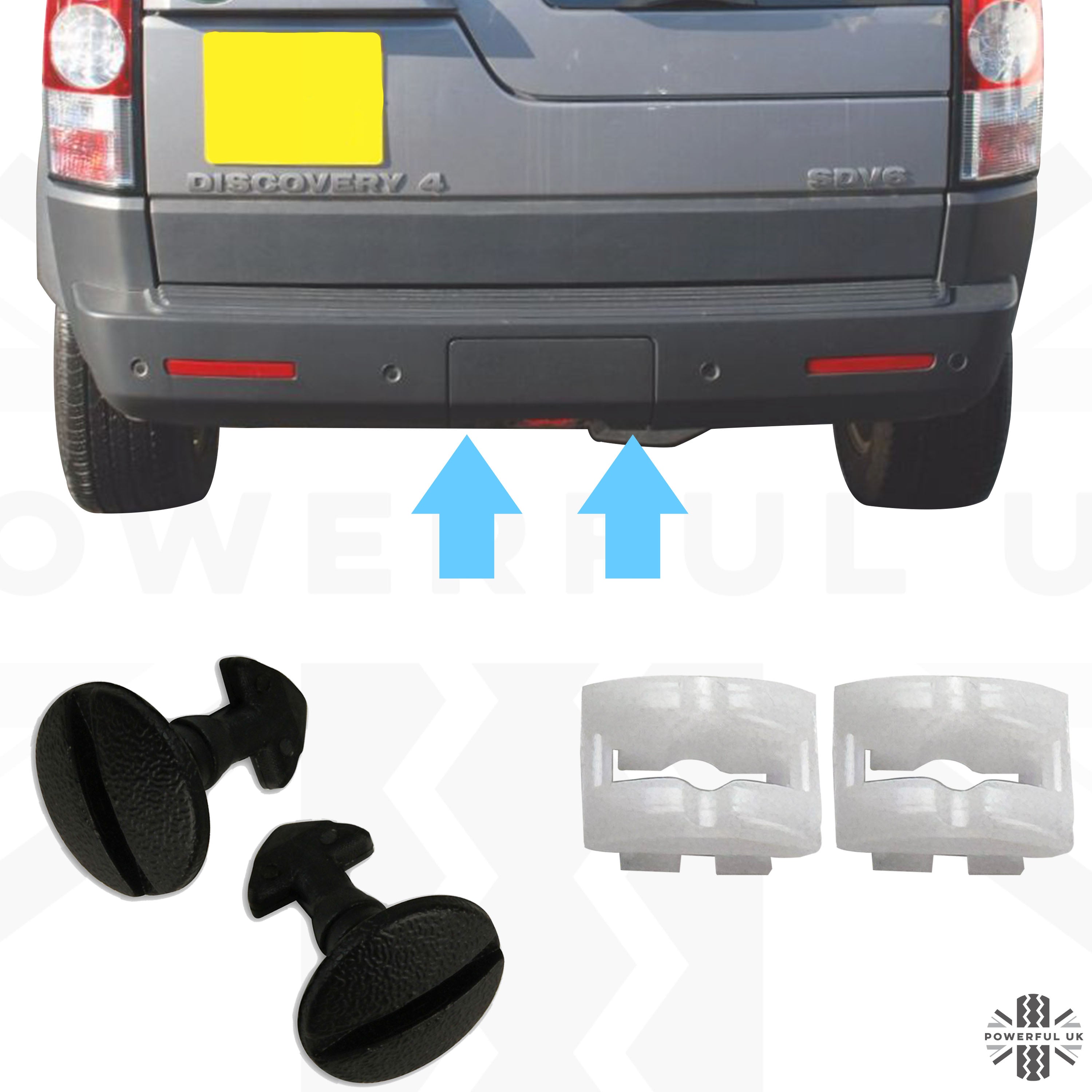 Land Rover Discovery 4 Rear Towing Eye