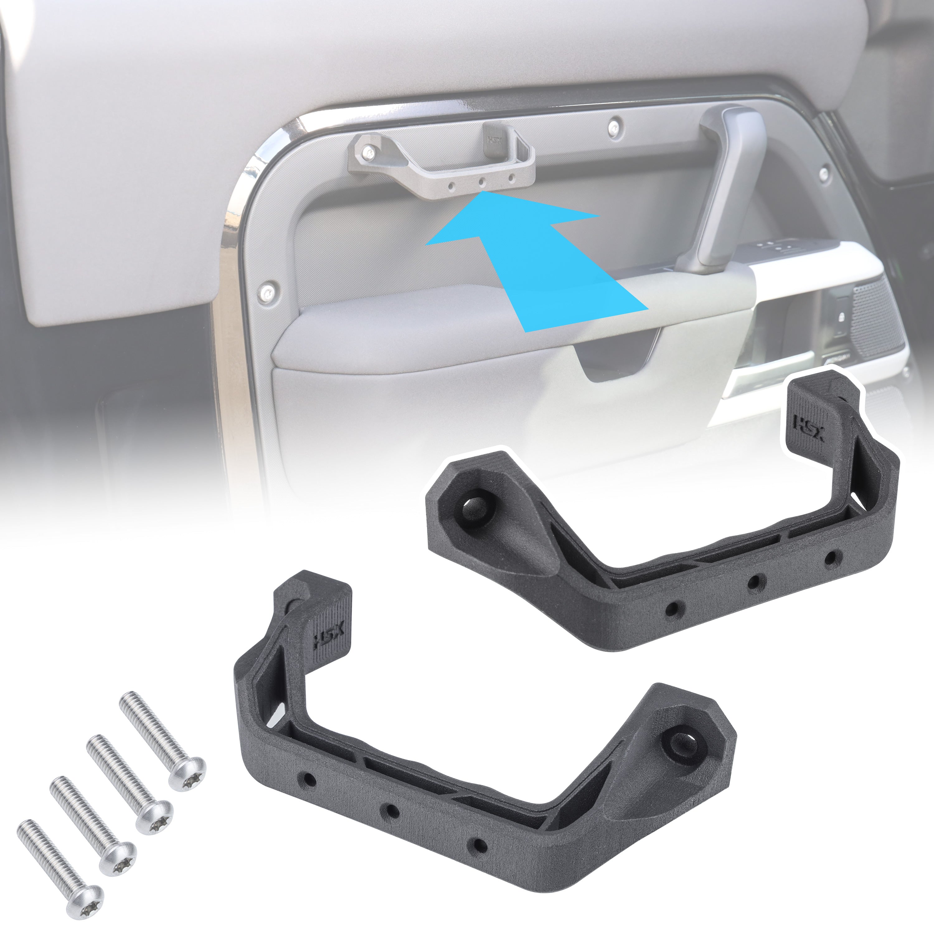2x Front Door Grab Handles for Land Rover Defender L663 – Powerful UK