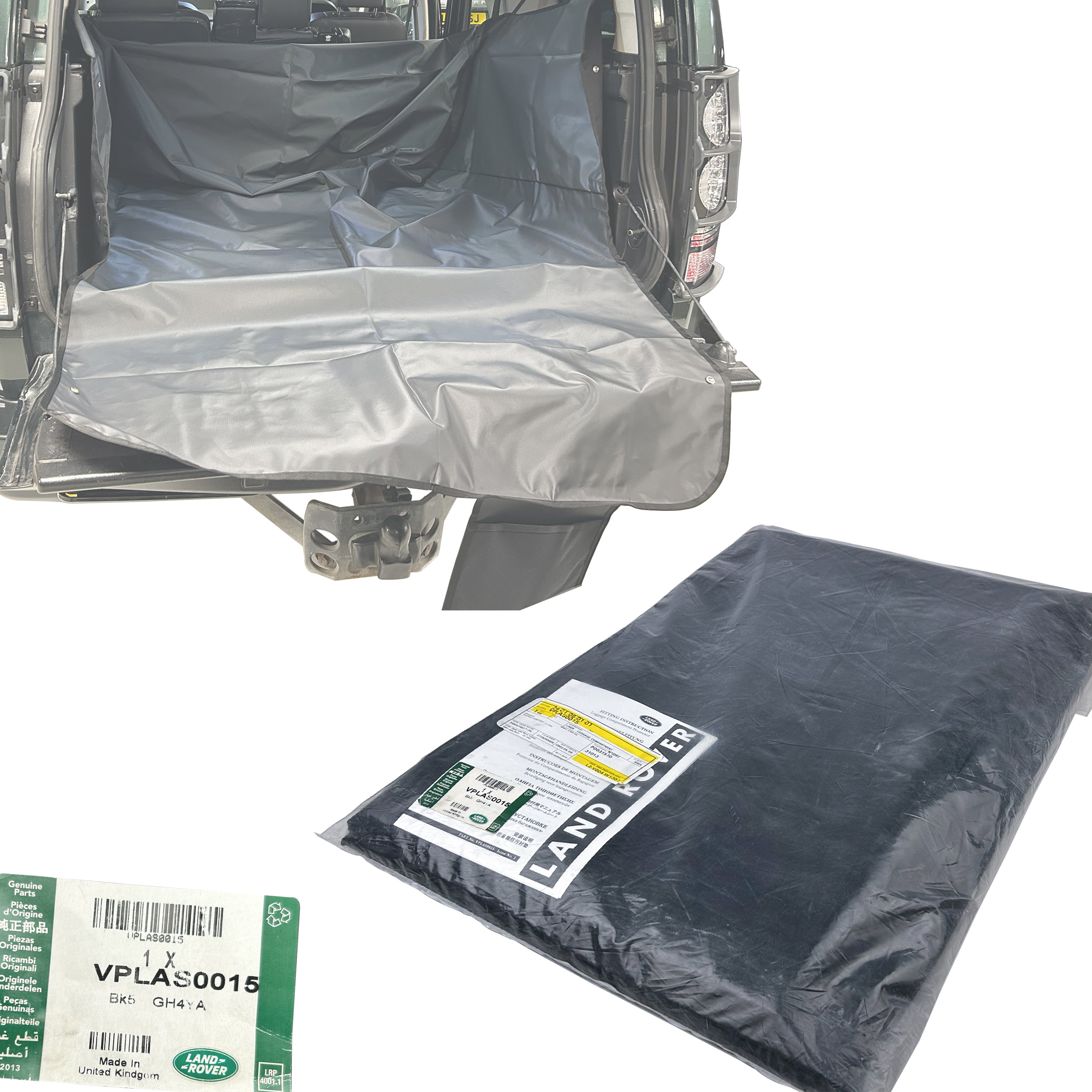Waterproof Flexible Boot Liner for Land Rover Discovery 3 / 4 – Powerful UK