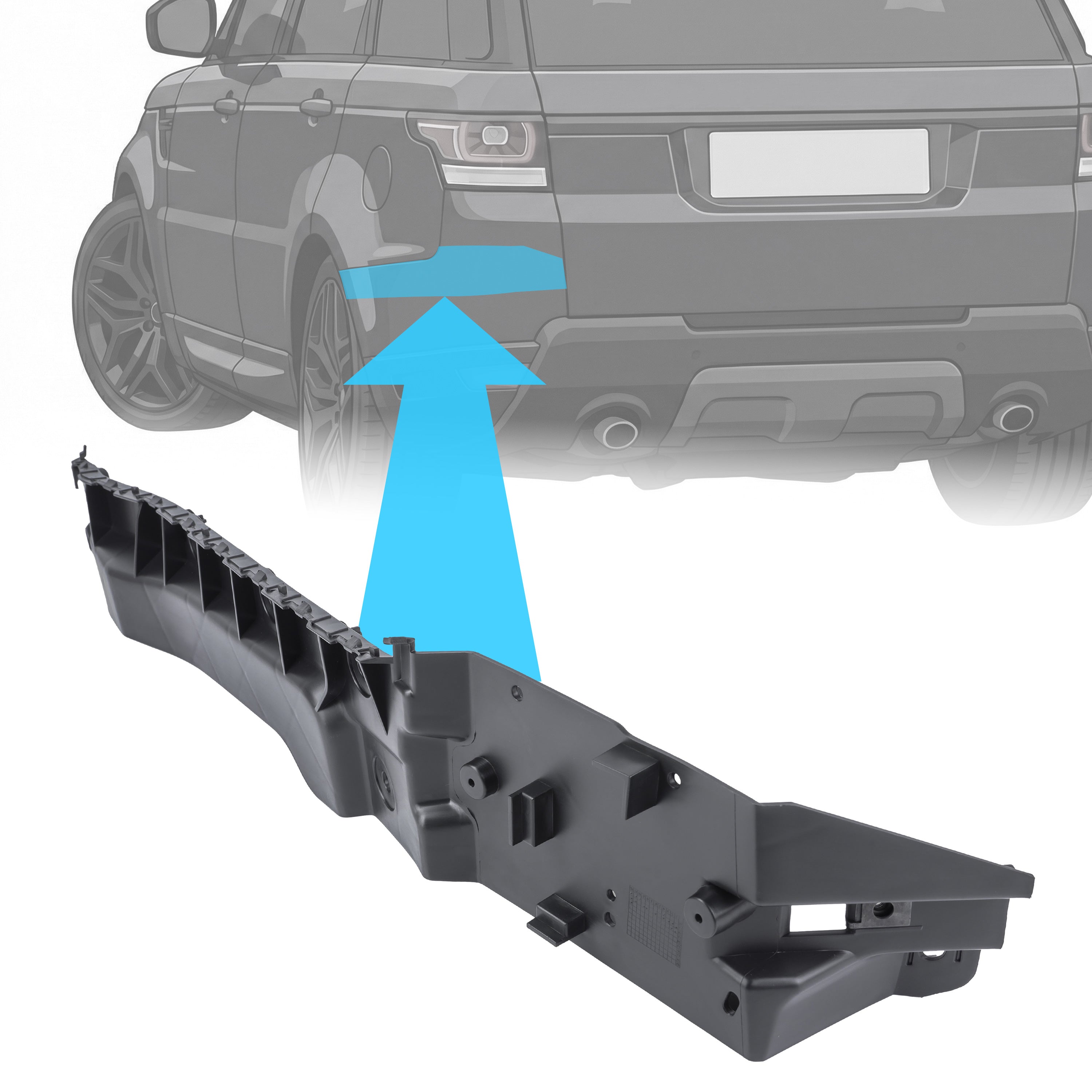 Rear Bumper Mounting Bracket for Range Rover Sport L494 - Left ...