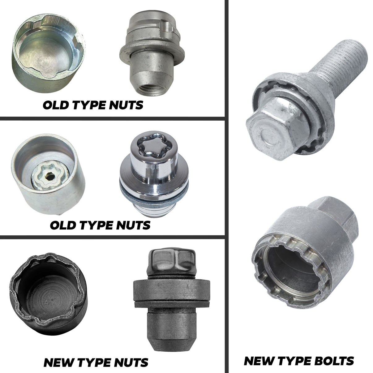 Alloy Locking Wheel Nut KEY - Various Types – Powerful UK