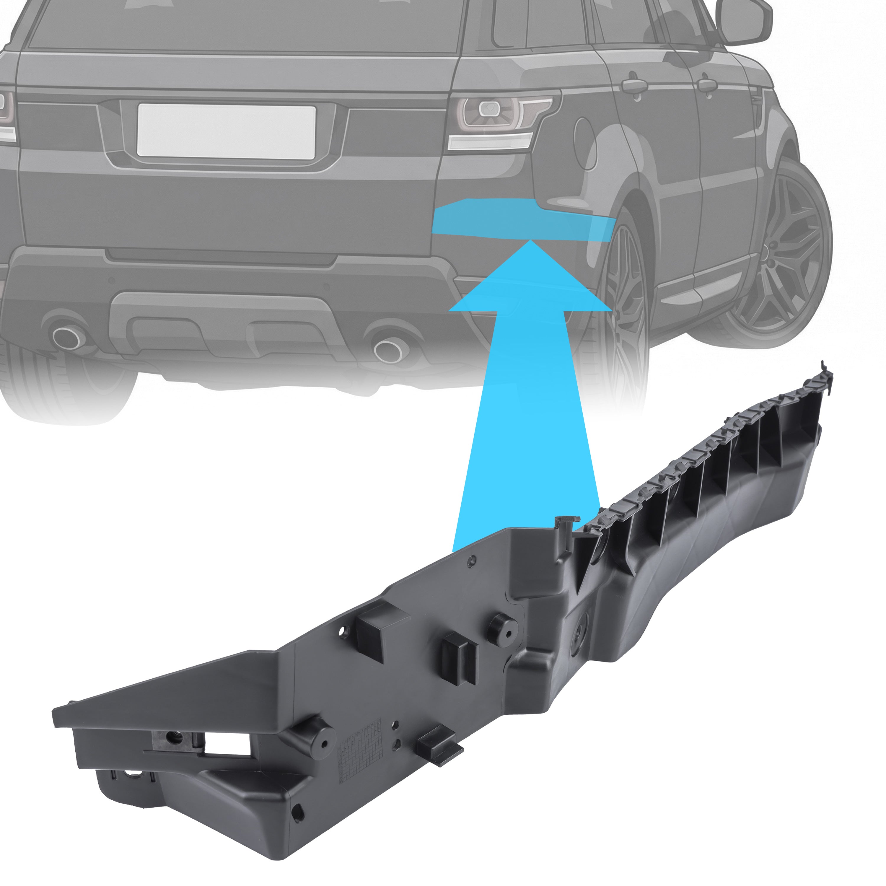 Rear Bumper Mounting Bracket for Range Rover Sport L494 - Right ...