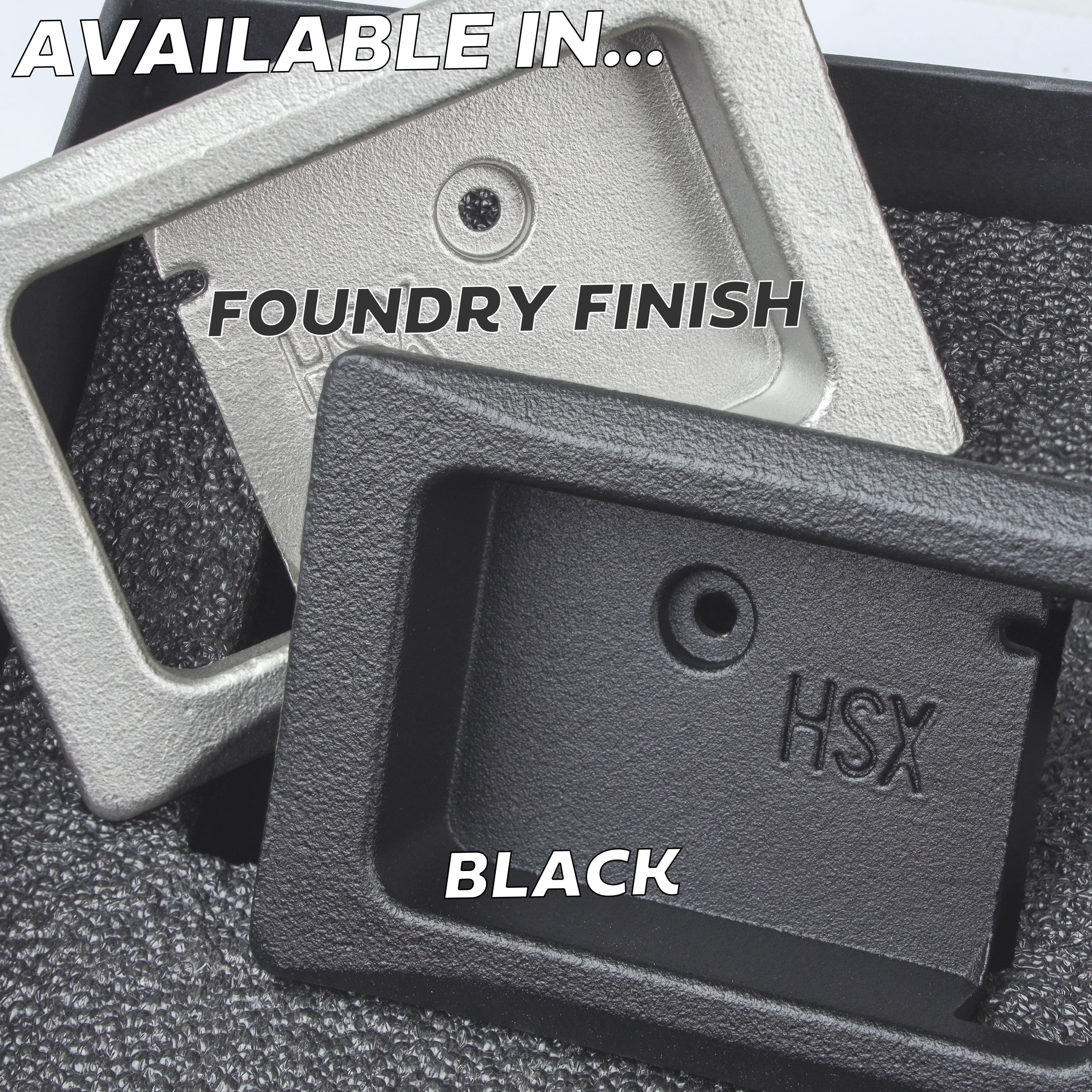 4x Door Handle Bowls for Range Rover Classic - Foundry Finish – Powerful UK