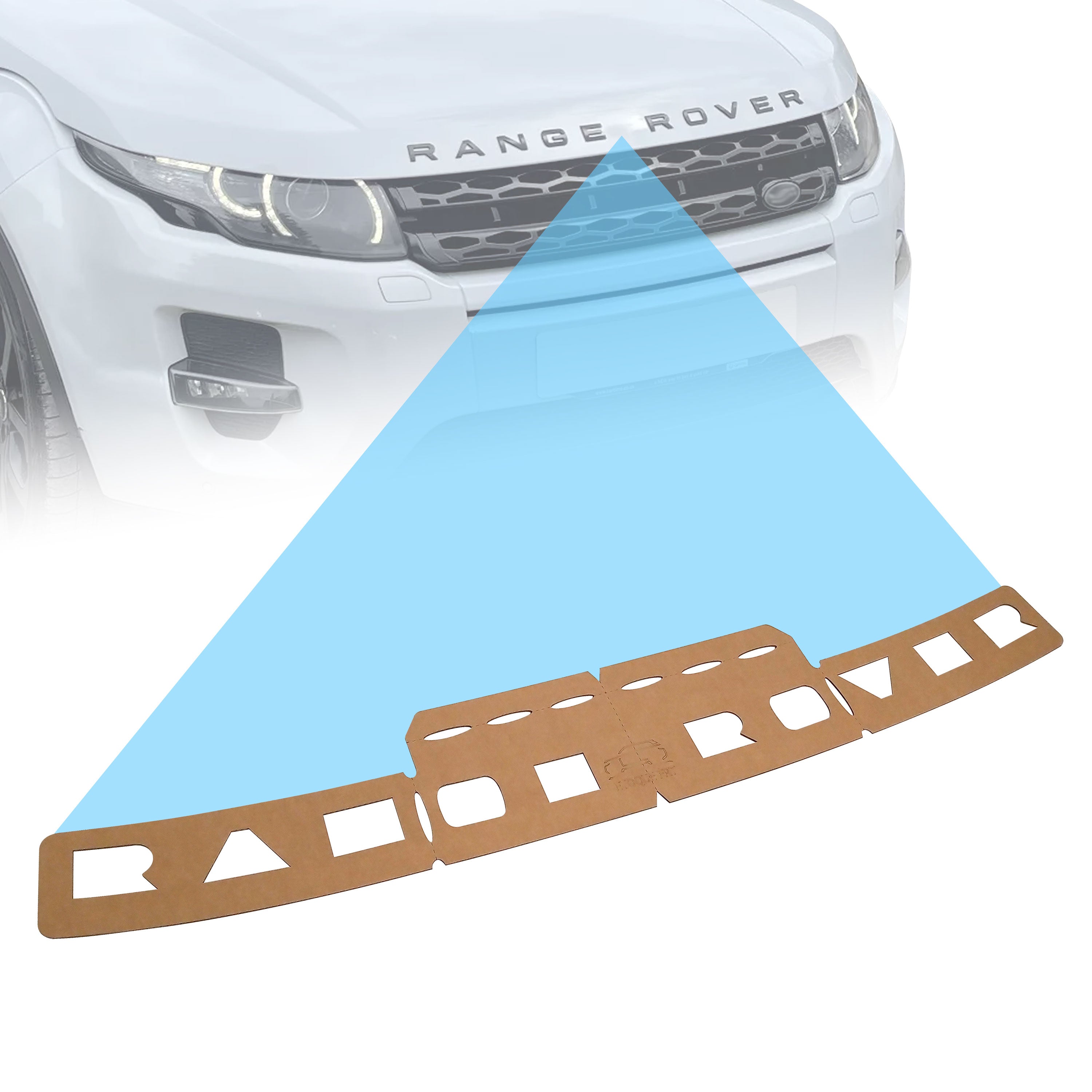 Front Lettering Template for Range Rover Evoque (2011-19) – Powerful UK