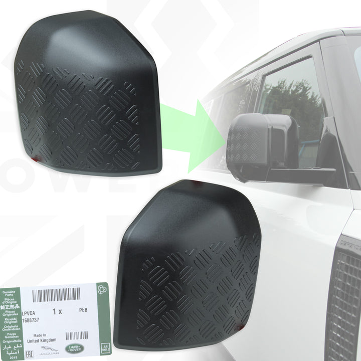 New Defender Door Handle & Mirror Covers – Powerful UK