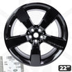 Genuine 22" Alloy Wheel for Land Rover Defender L663 - 5098 in Gloss B ...