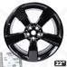 Genuine 22" Alloy Wheel for Land Rover Defender L663 - 5098 in Gloss B ...
