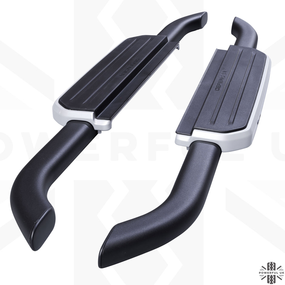 New Defender Side Steps & Tubes – Powerful UK