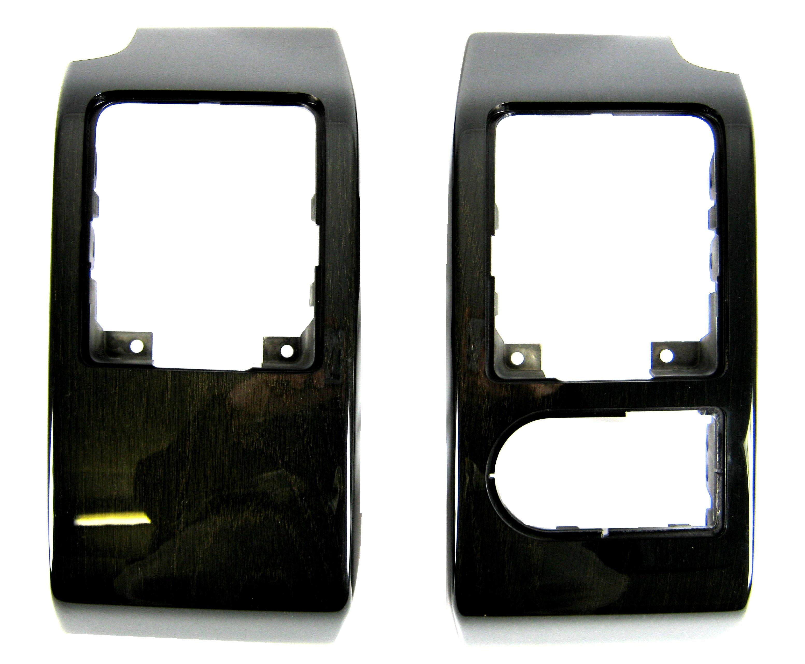 Lined Oak Dash End Panels for Range Rover L322 - RHD – Powerful UK