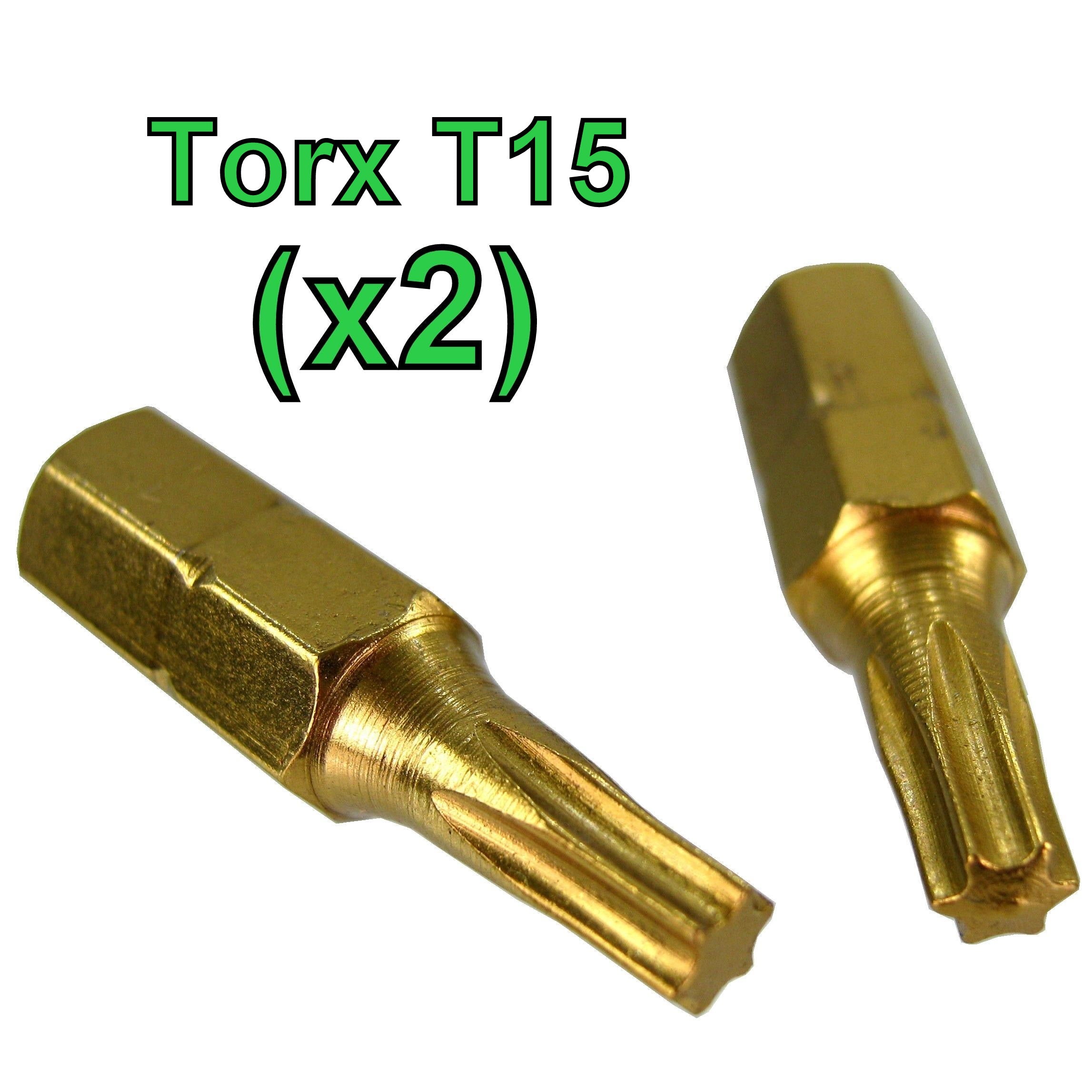 Torx T15 Screwdriver Bit - 2 PK (Standard Type) – Powerful UK