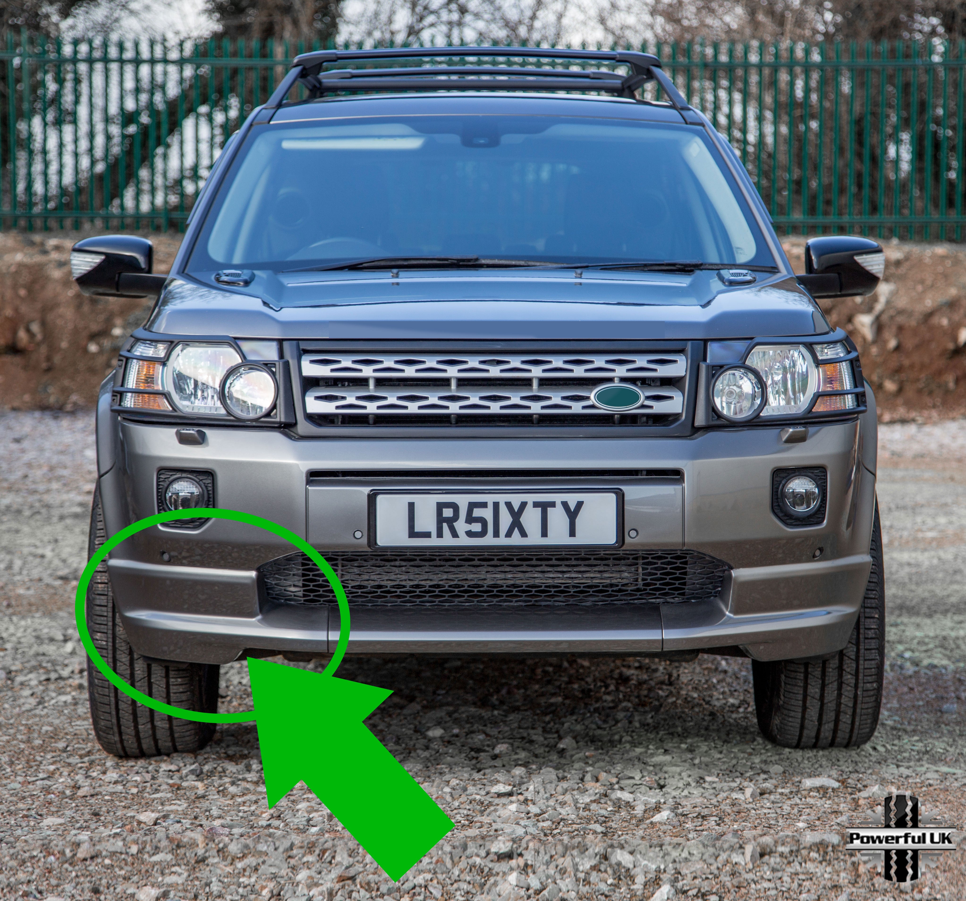 Front Bumper Body Kit - RH - Unpainted - For Land Rover Freelander 2 D ...