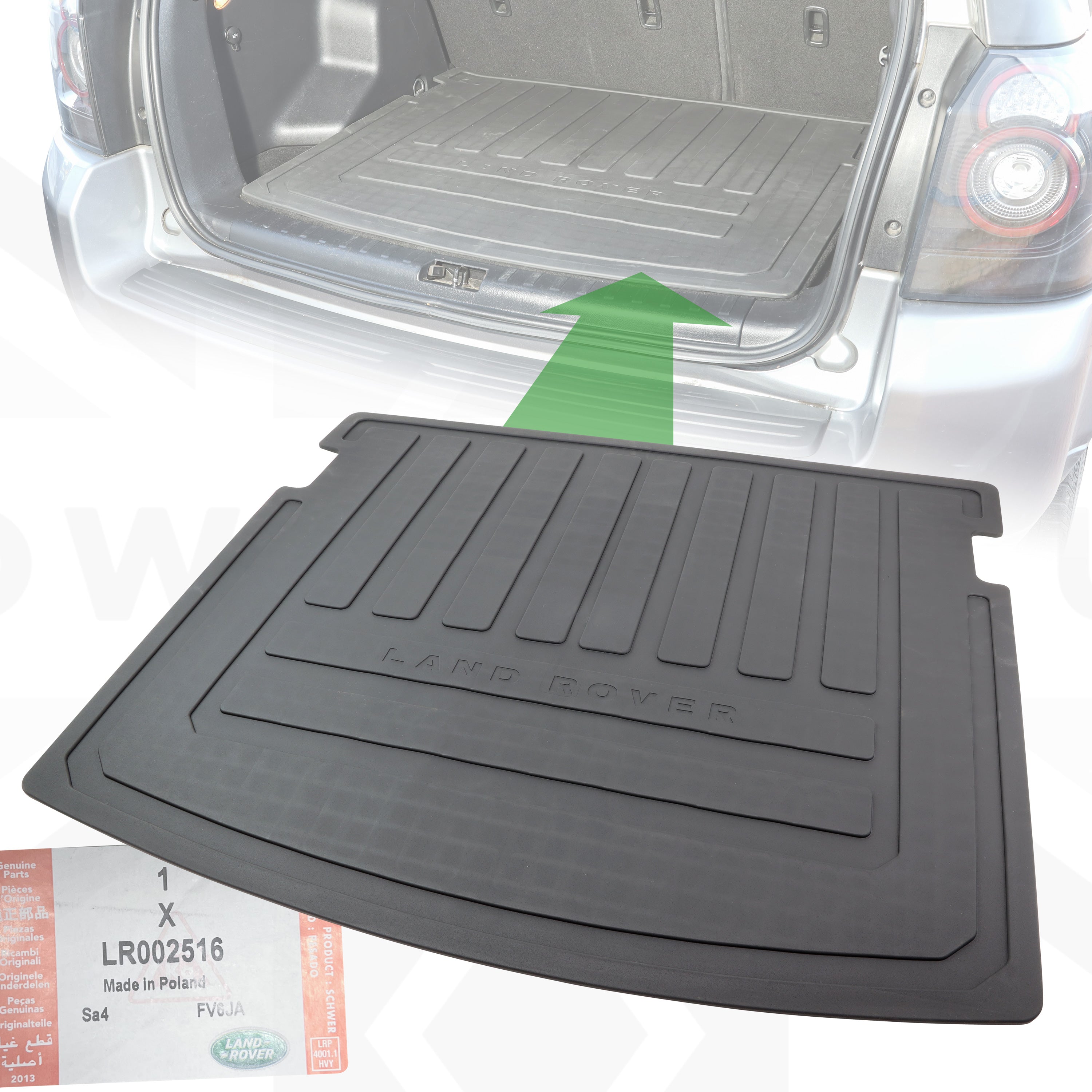 Genuine Rubber Boot Mat for Land Rover Freelander 2 – Powerful UK