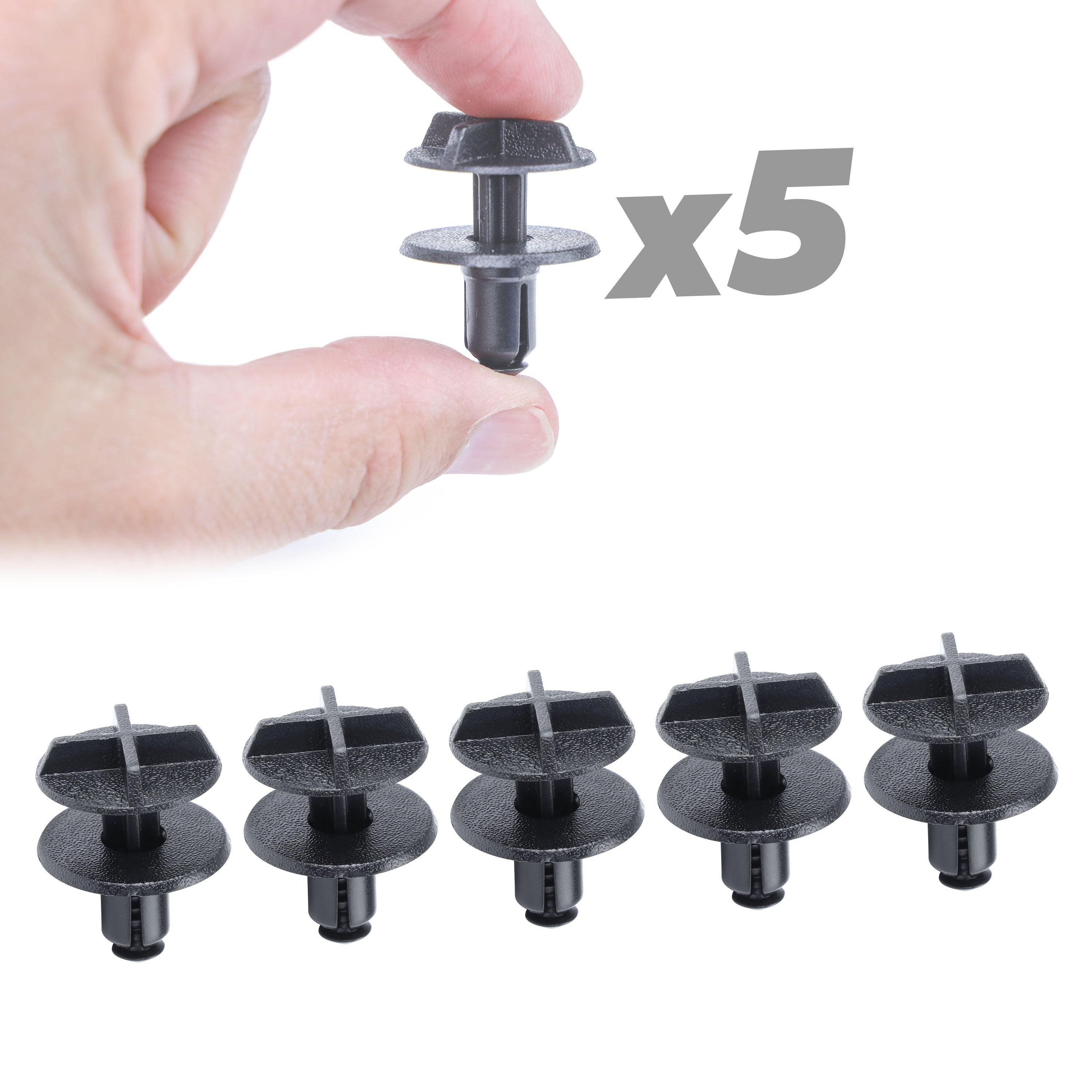 5pc Clips for the Battery Cover on the Land Rover Discovery Sport ...