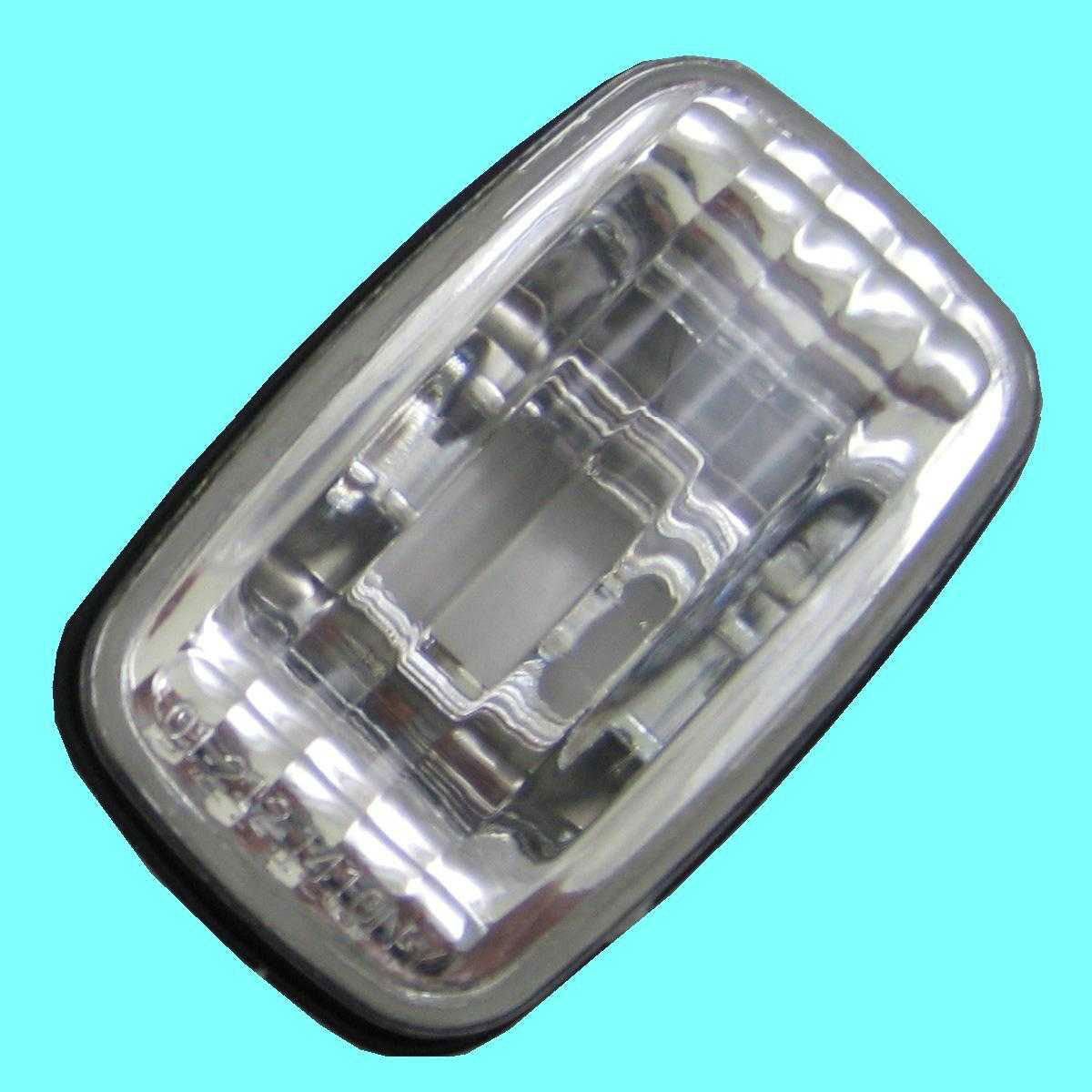 Side Repeaters (Pair) CRYSTAL for Toyota Hilux Mk4/5 – Powerful UK