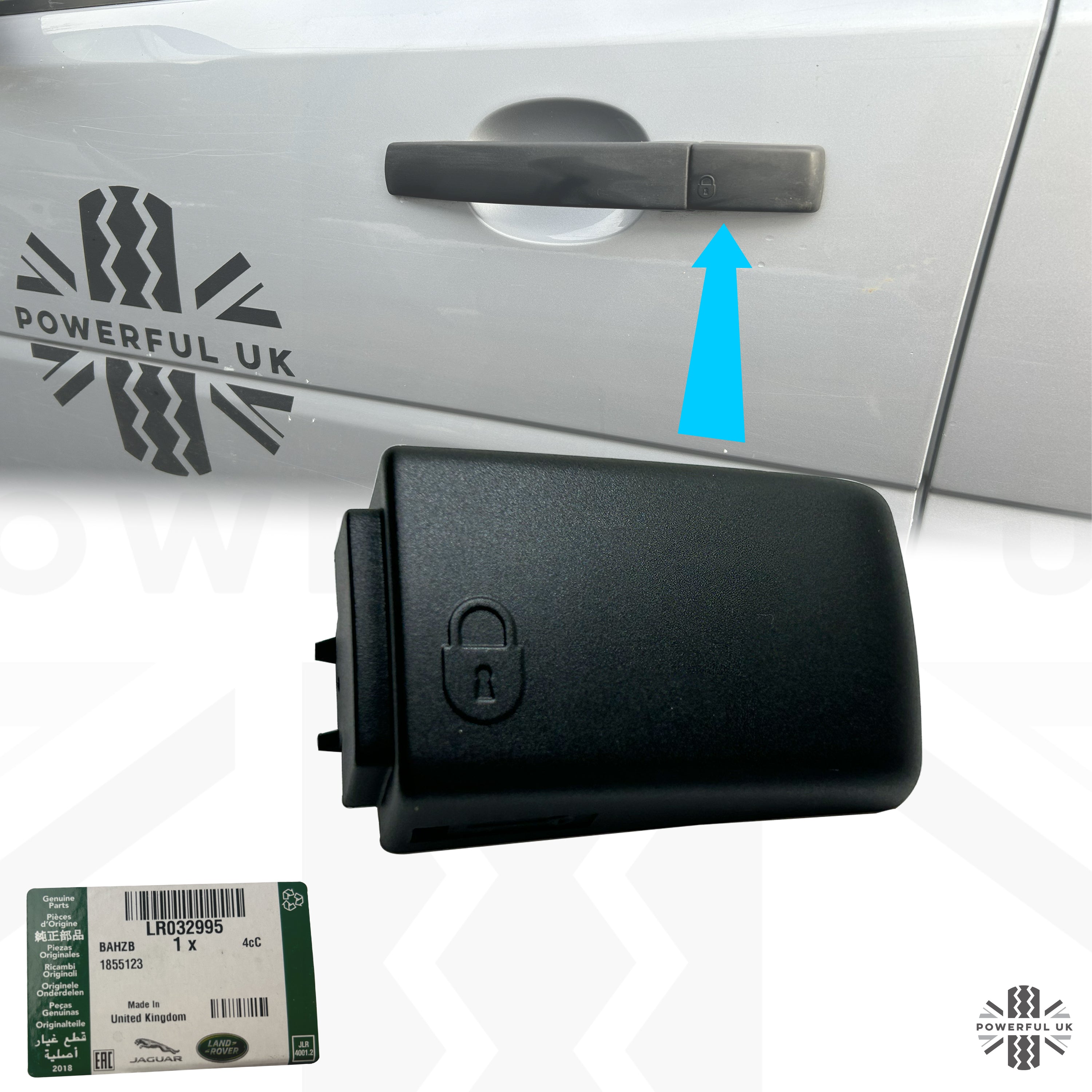 Genuine Door Handle Key Piece for Land Rover Freelander 2 – Powerful UK
