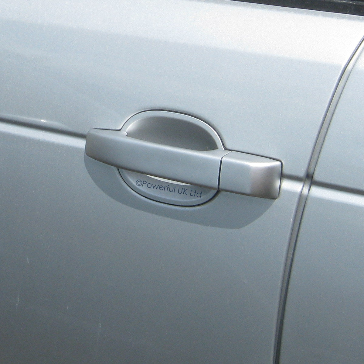 Door Handle Covers (8pc) for Range Rover L322 - Zermatt Silver ...