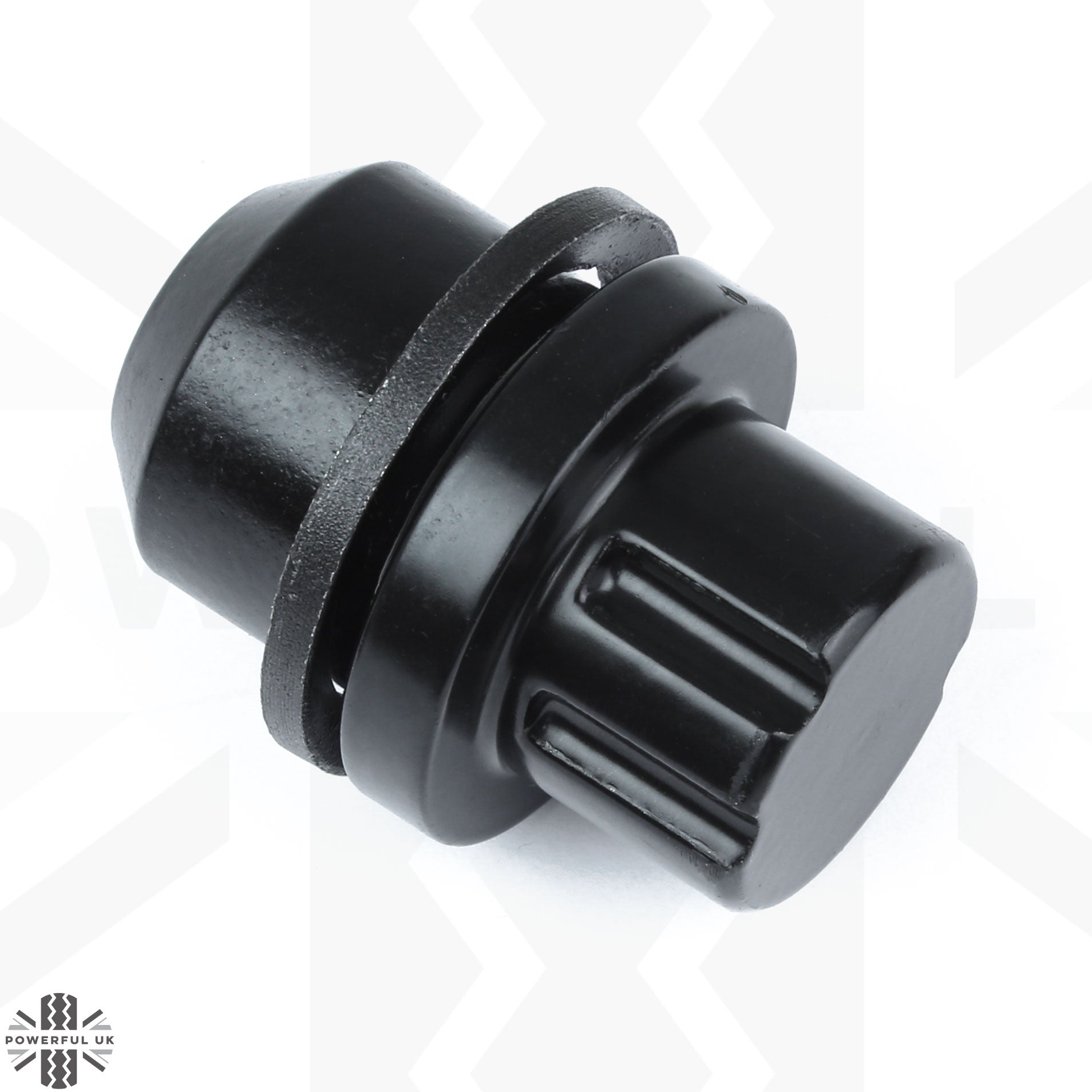 Locking Wheel Nut Kit for Range Rover Classic Alloy Wheels - Black ...