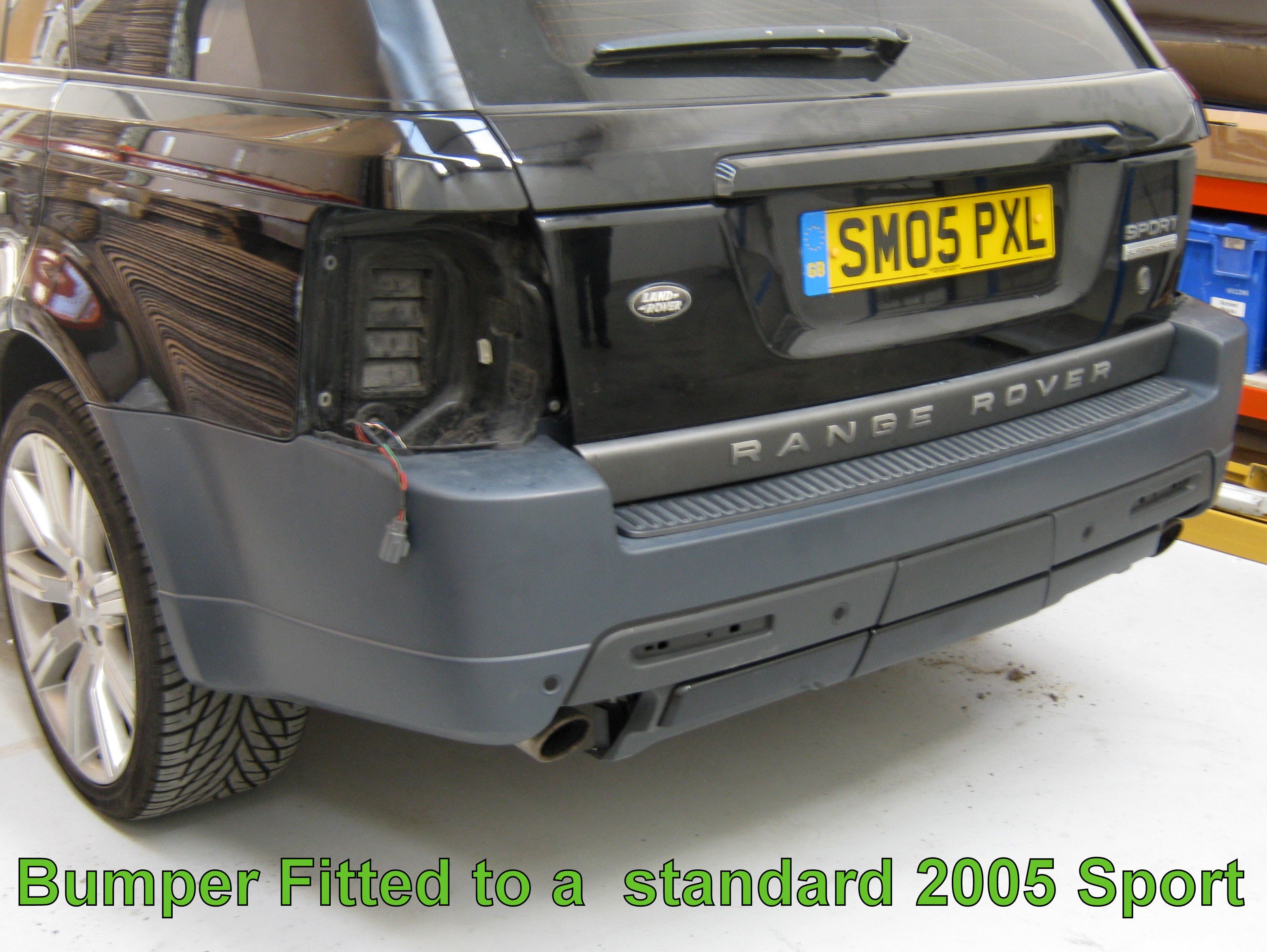 Genuine 2010 Autobiography Rear Bumper for Range Rover Sport L320 ...