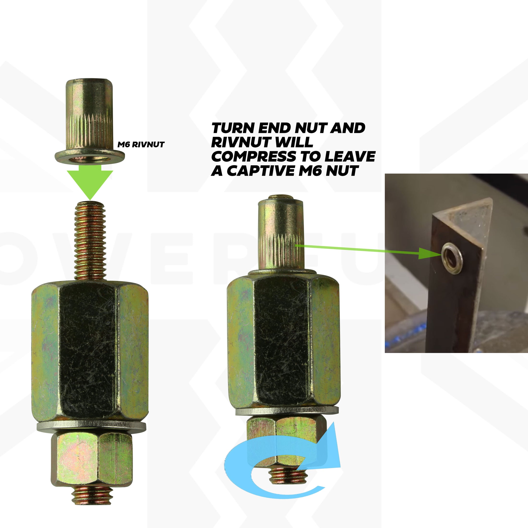 Simple M6 Rivnut tool – Powerful UK