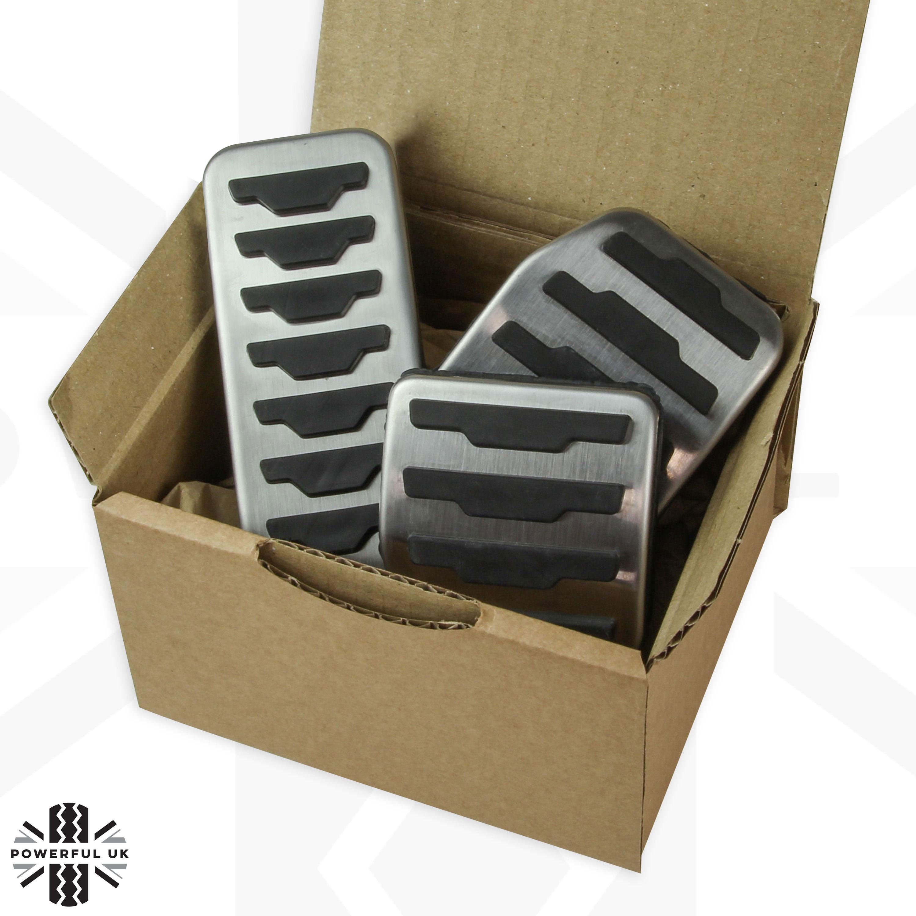 Sport Foot Pedal Covers for Land Rover Disovery Sport - 3pc Manual ...